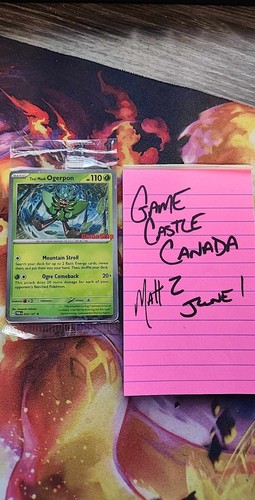 Teal Mask Ogerpon 024/167 Twilight Masquerade Promo Sealed Pokémon ...