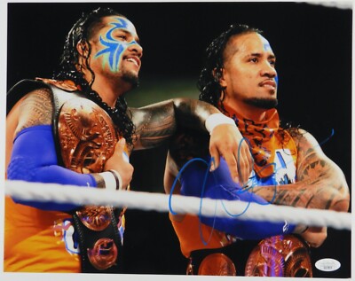 Jimmy Uso Signed Autograph JSA 11 x 14 photo | eBay