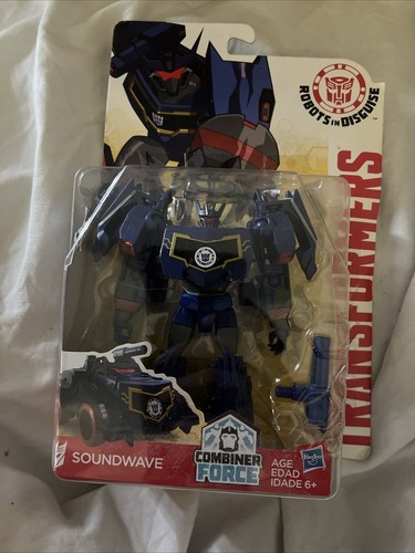 Transformers Robots In Disguise Combiner Force Soundwave Figure | eBay