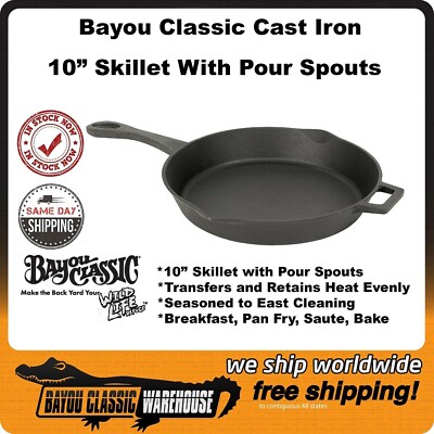 Exciting Bayou Classic Cast Iron Skillet Gallery