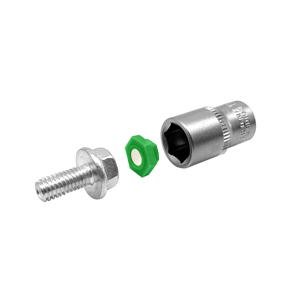 21 Pcs Magnetic Socket Inserts Tool Accessories Sets Both SAE and ...