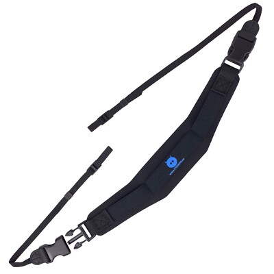 Camera Strap Wide Comfort Neoprene Weight Reducing Comfortable PIG IRON ...