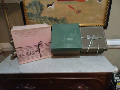 3 - Vintage 50's Paper Boxes La Vogue Penny's Miller & Rhoads Richmond ...
