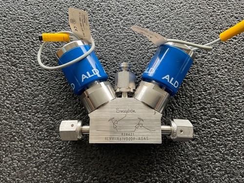 Swagelok 6LVV-A61VD2DP-ASAS ALD 2-Valve 3-Port Manifold AS IS | eBay
