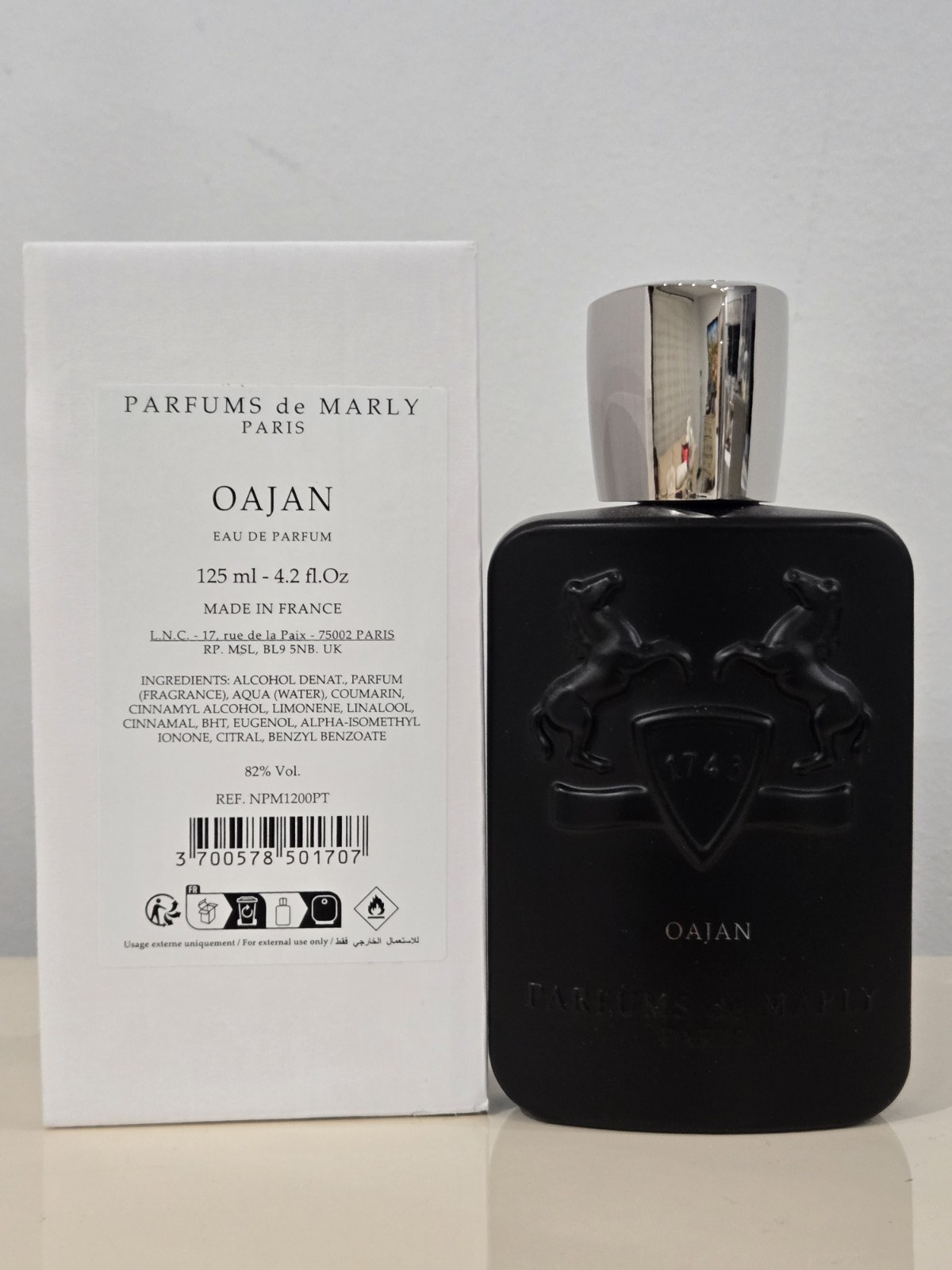 Parfums De Marly Oajan Concentrated Tester 4.2 oz/ 125 ml EDP 100% ...