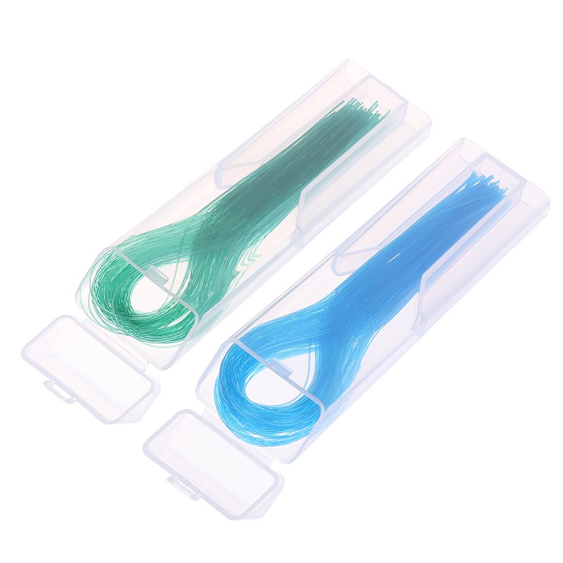 100Pcs Dental Loop Floss Threader Orthodontic Braces Fixed Retainer ...