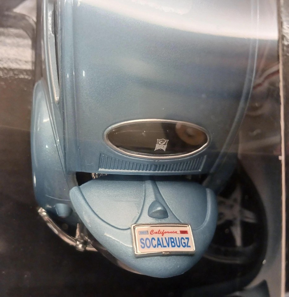 Maisto G-Ridez Volkswagen Beetle V Bugz Blue W/Silver 1:24 Diecast Car ...