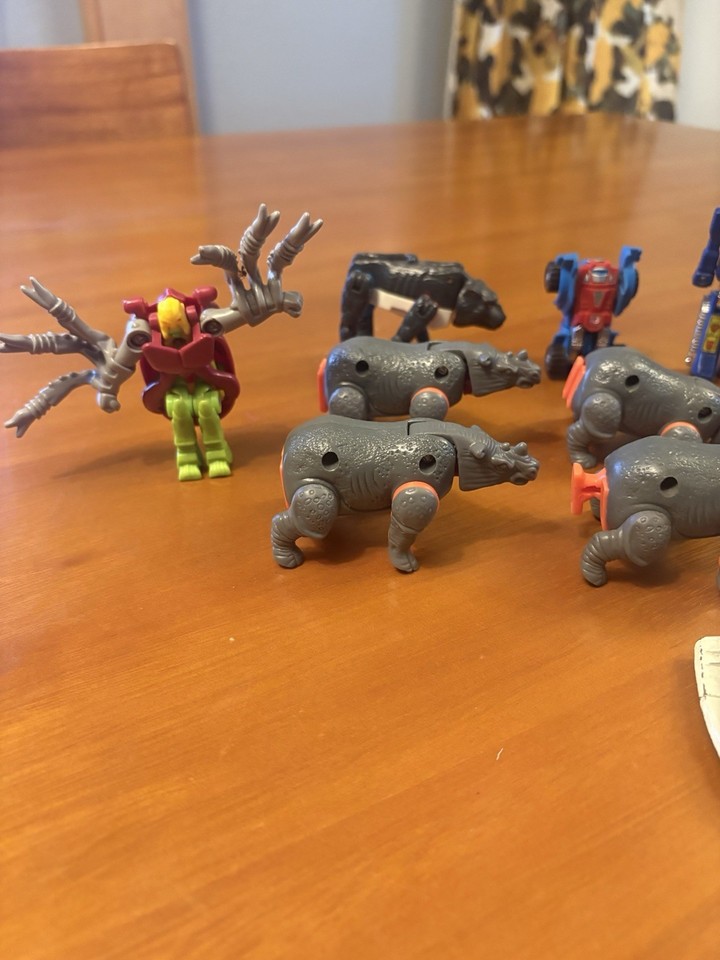 Vintage Lot Of Transformer Like Toys Action Figures | eBay