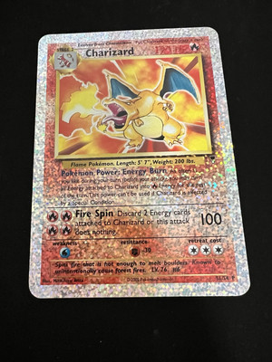 2002 Charizard Reverse Holo Legendary Collection LC BOX TOPPER | eBay