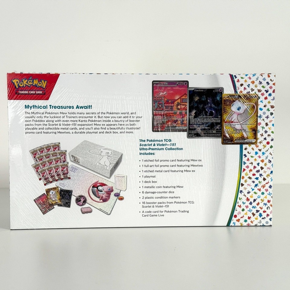 Pokemon TCG: 151 Ultra Premium Collection Box - UPC - Brand NEW Factory ...