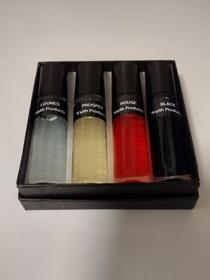 Men's Cologne Body Oil Gift Box Set 4-1/3 oz Roll-On Bottles(V2) | eBay