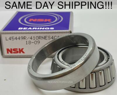 L45449 / L45410 tapered roller bearing & race Genuine NSK JAPAN Set 8 ...