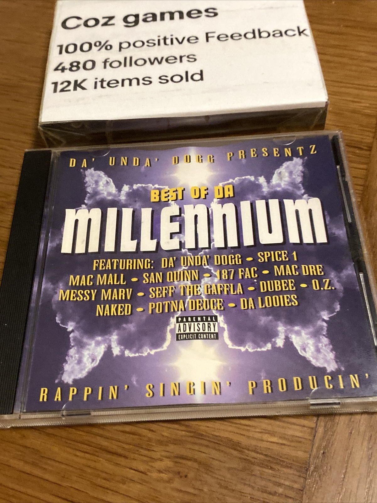 DA UNDA DOGG PRESENTZ BEST OF DA MILLENNIUM CD USA IMPORT VARIOUS ...