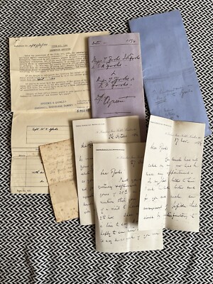 Ffooks and Grimley Greenhill Sherborne Dorset - documents and letters ...