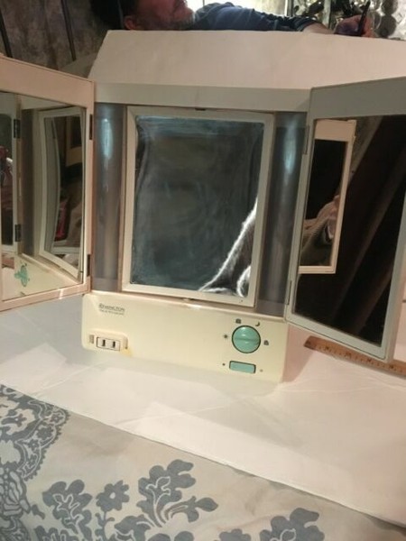 Vintage Remington True to Light Make up Mirror 2 Doors Model Lm-8n for ...