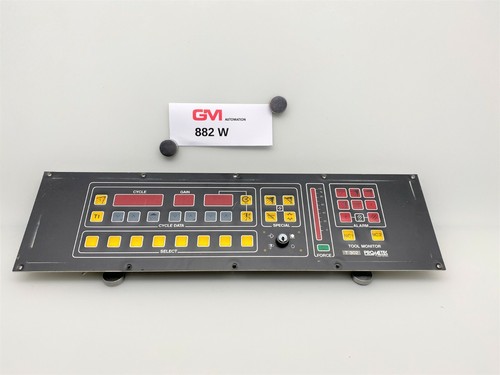 Prometec Machine Control Panel T 302 Tool Monitor Operator Keyboard | eBay