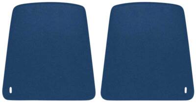 For 1967-69 Camaro, Firebird; Bucket Seat Back Panels; Dark Blue; Pair ...