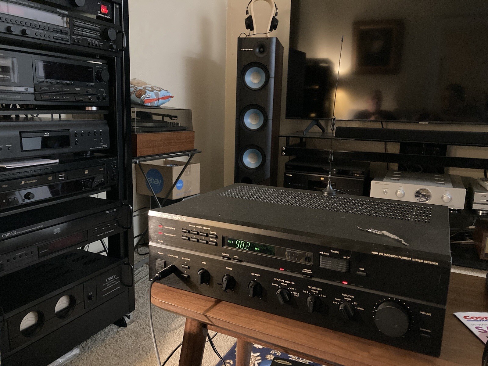 Harman Kardon hk880 Vxi Vintage High Voltage / High Current Stereo ...