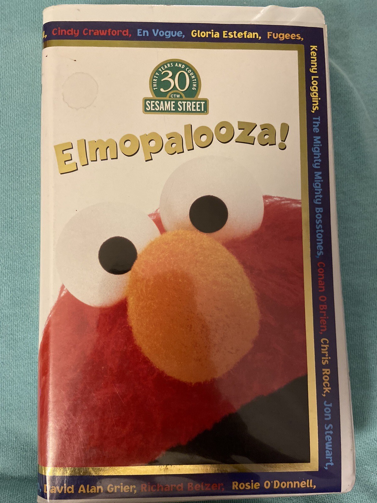 Sesame Street - Elmopalooza (VHS, 1998) Vintage Elmo Gloria Estefan ...