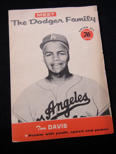 1960 Los Angeles Dodgers Booklet TOM DAVIS UNION OIL | eBay