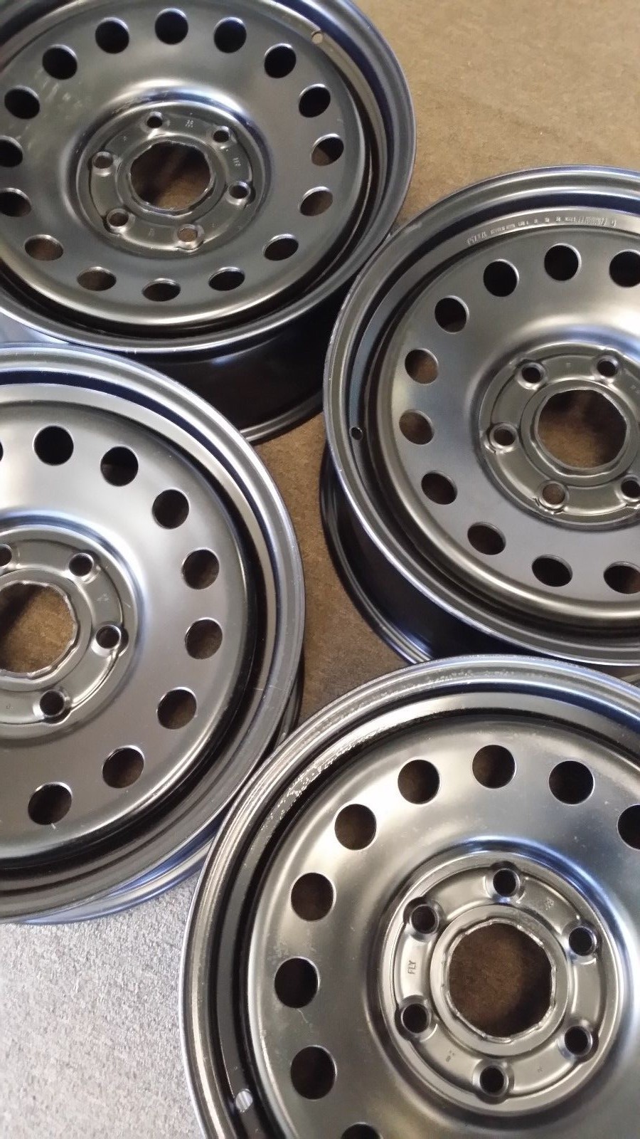 17" 2007-2013 CHEVY AVALANCHE 1500 FACTORY OEM BLACK STEEL WHEELS RIMS ...