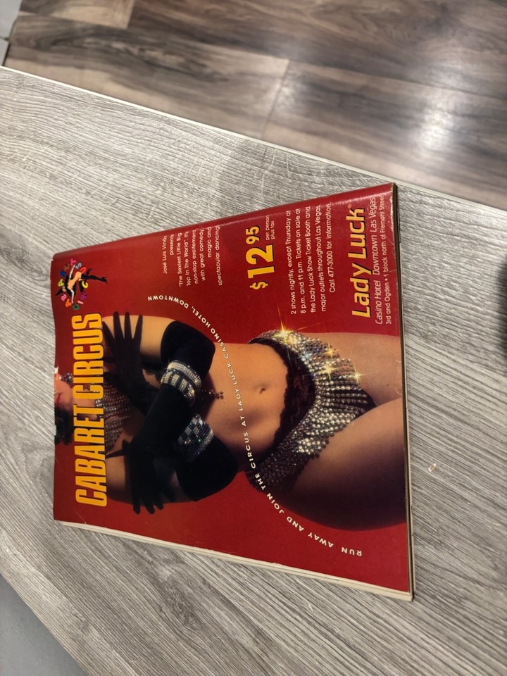 Vintage What's On Las Vegas Visitors Guide 1992 Magazine Mario & Daniel ...