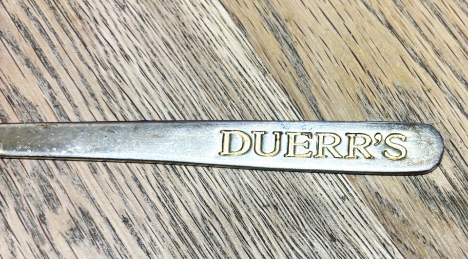 VINTAGE DUERR'S ADVERTISING JAM OR MARMALADE HANGING SPOONS | eBay UK