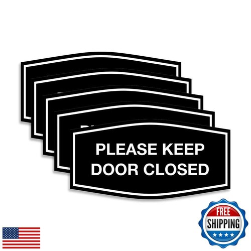 Signs ByLITA Fancy Please Keep Door Closed Sign - Security and Safety ...