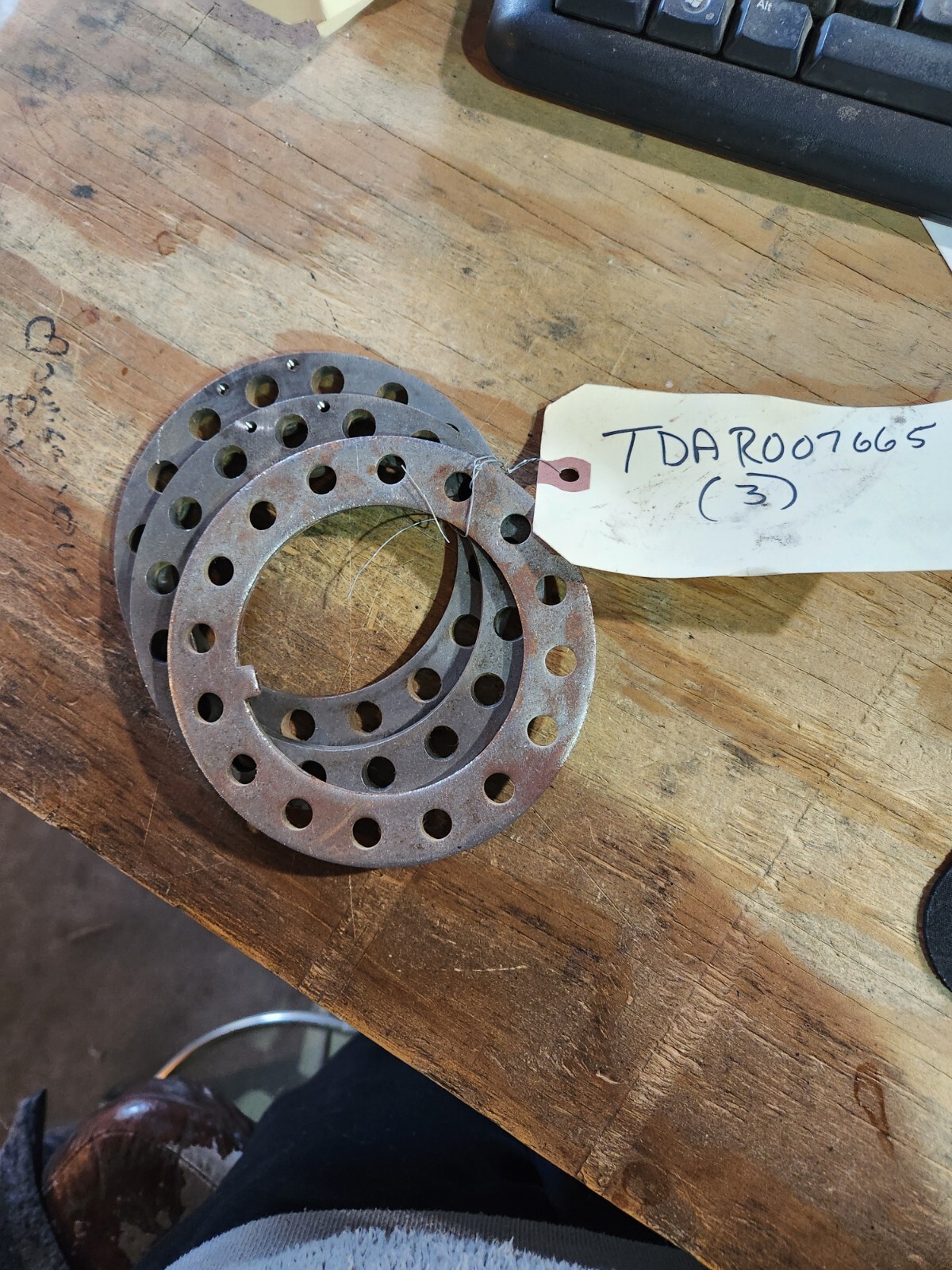 QTY 3** Meritor R007665 Axle Spindle Lock Washer, 3-1/2" | eBay