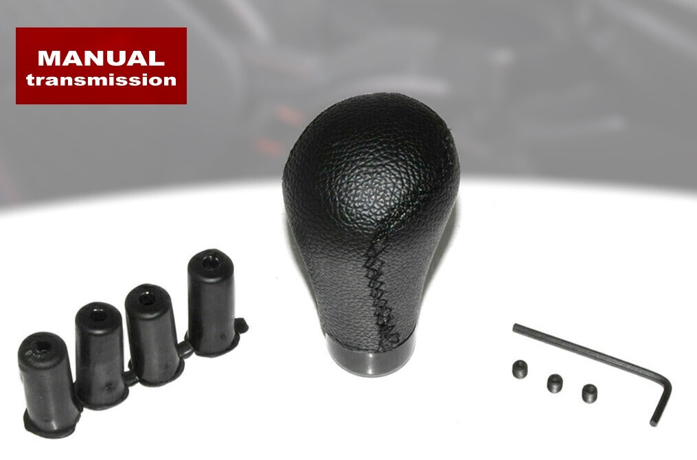 Leather Manual Gear Shift Knob For Chevrolet Captiva Aveo Orlando Cruze ...