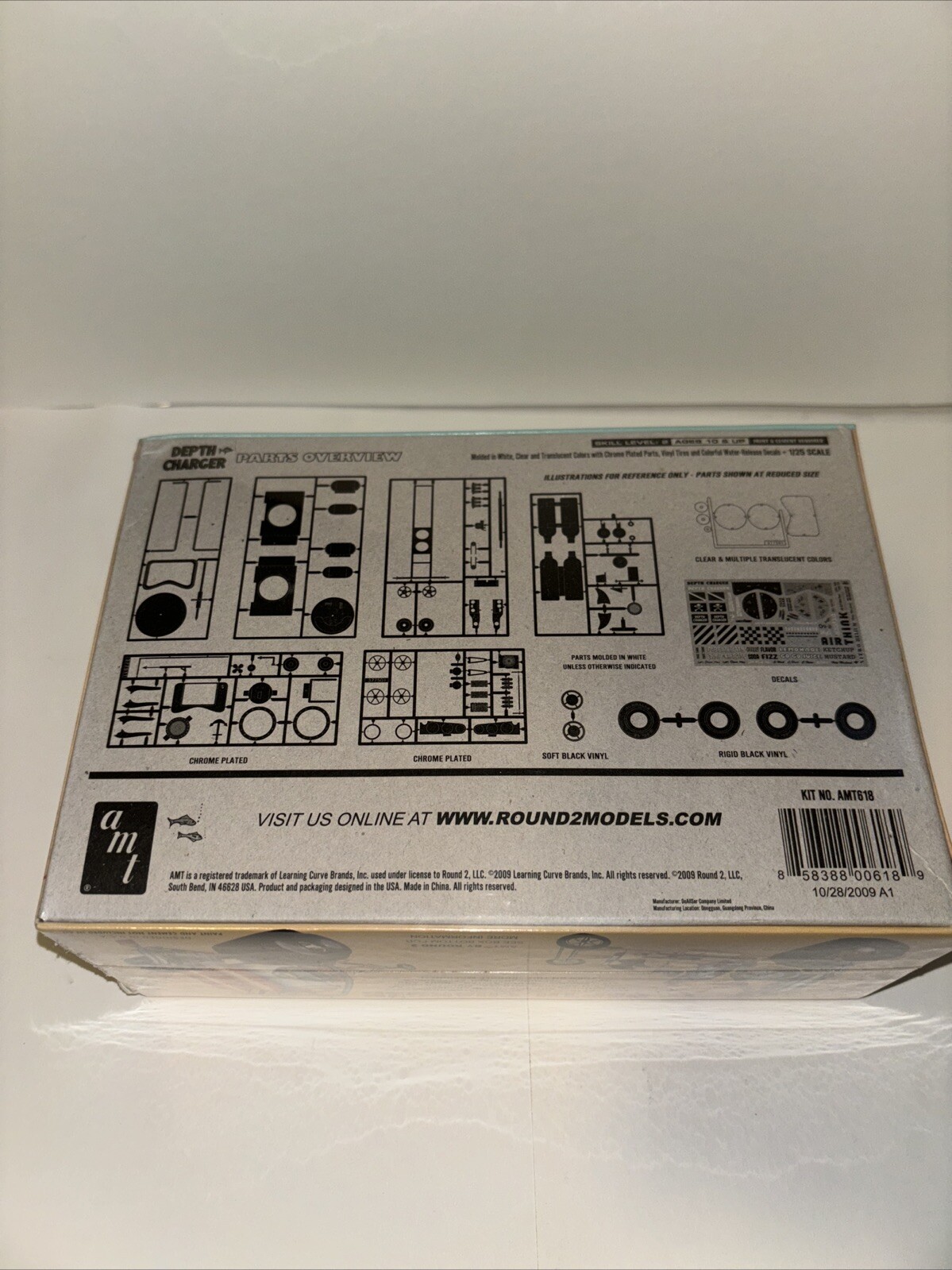 AMT DEPTH CHARGER AQUA- ROD Model Kit 1/25 | eBay