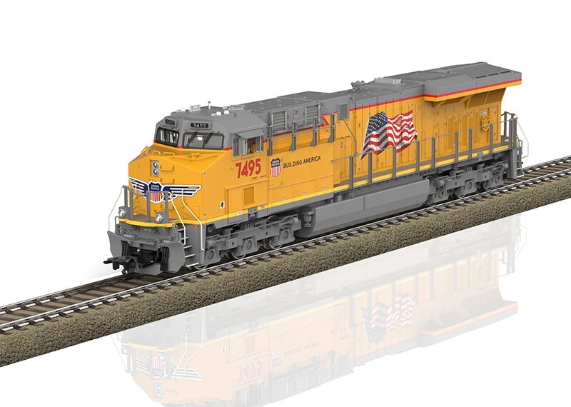 TRIX 25440 Diesel Locomotive Electric Ge Es 44AC Yellow Union Pacific ...