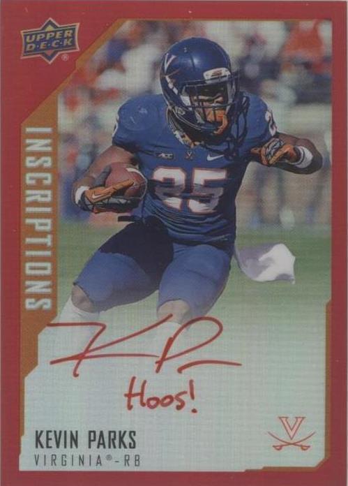 2015 Upper Deck Inscriptions - Kevin Parks #KP Red /149 (AU, RC) for ...