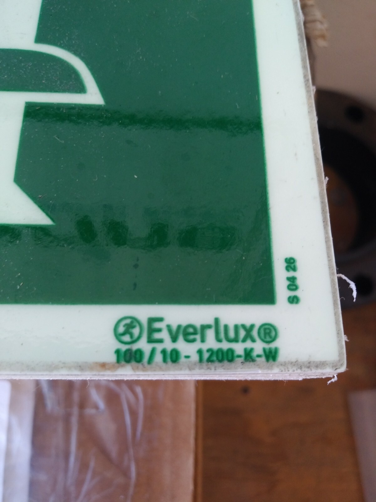 Lot of 25 Photoluminescent Escape Route Sign (Left) ISO 24409 and EN ...