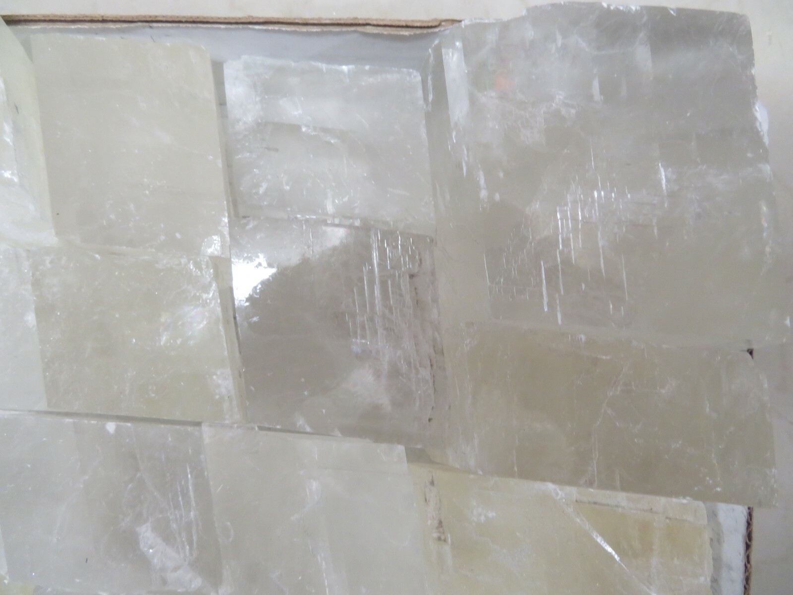 20 Piece Large Optical Calcite Specimen Flat Durango Mexico | eBay