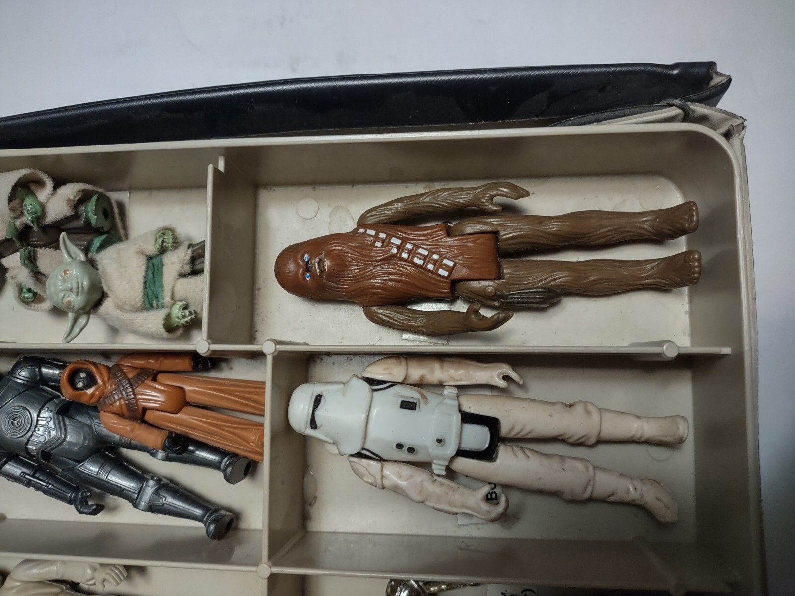 Vintage Kenner Star Wars LOT Of 14 ACTION FIGURES + Carry Case | eBay