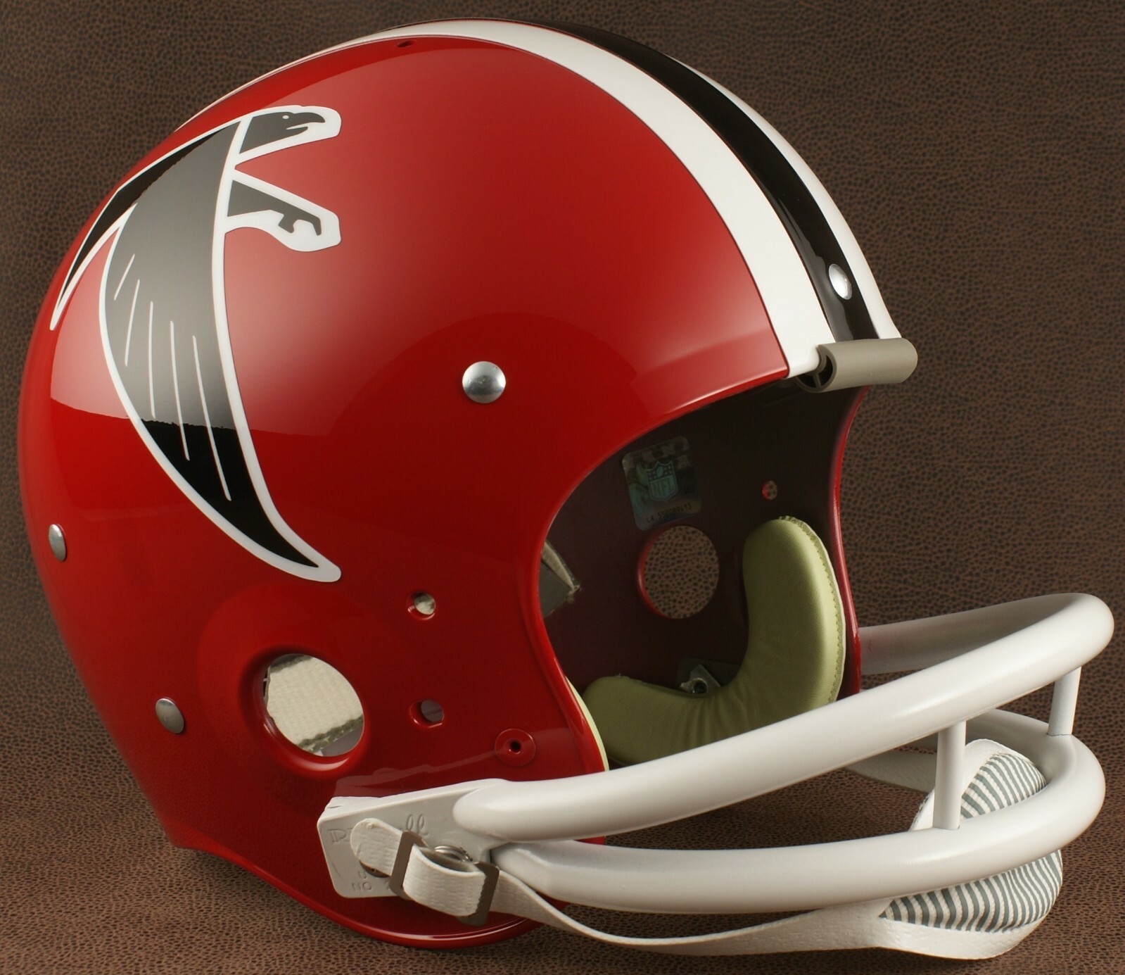 ATLANTA FALCONS 1978-1983 NFL Riddell TK Suspension Football Helmet | eBay