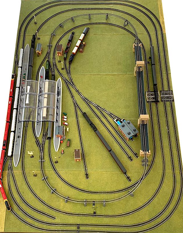 HORNBY Digital Train Set HL14 - 2020 Large Layout with Suspension ...