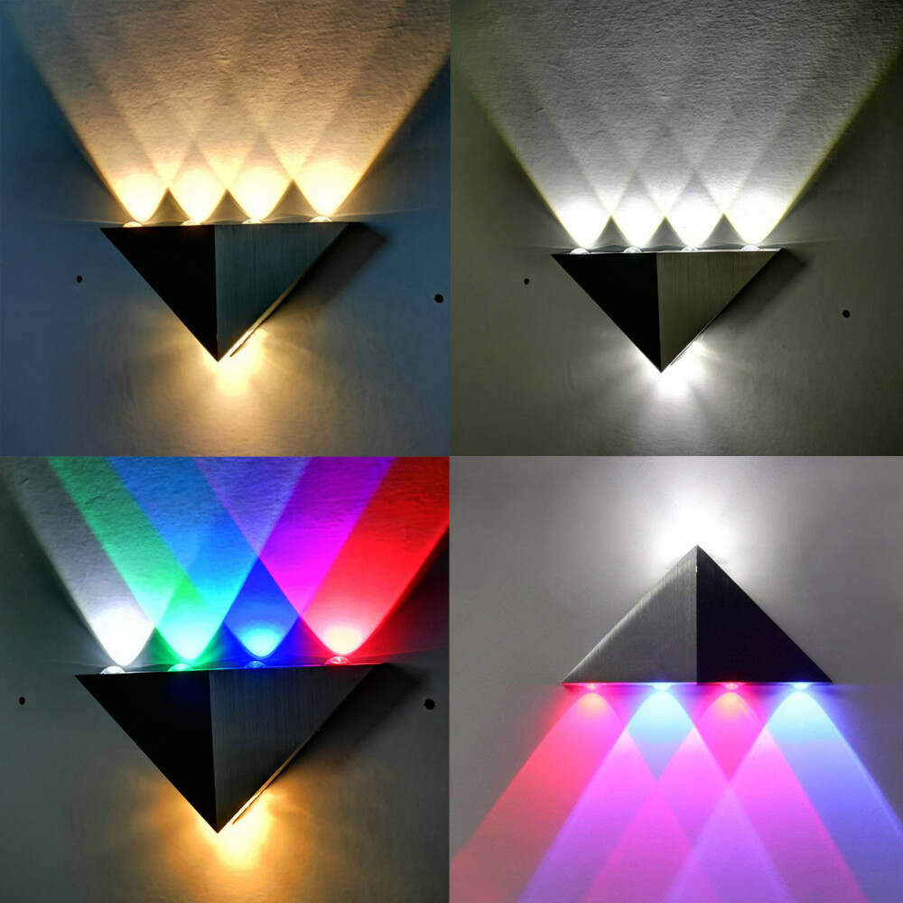 Triangle Led Wall Light Creative Waterproof LED Modern Wall Washer