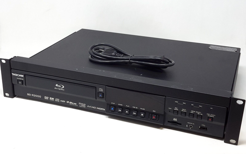 Tascam BD-R2000 500GB Internal HDD/Blu-Ray/DVD Recorder USB SD/SDHC ...