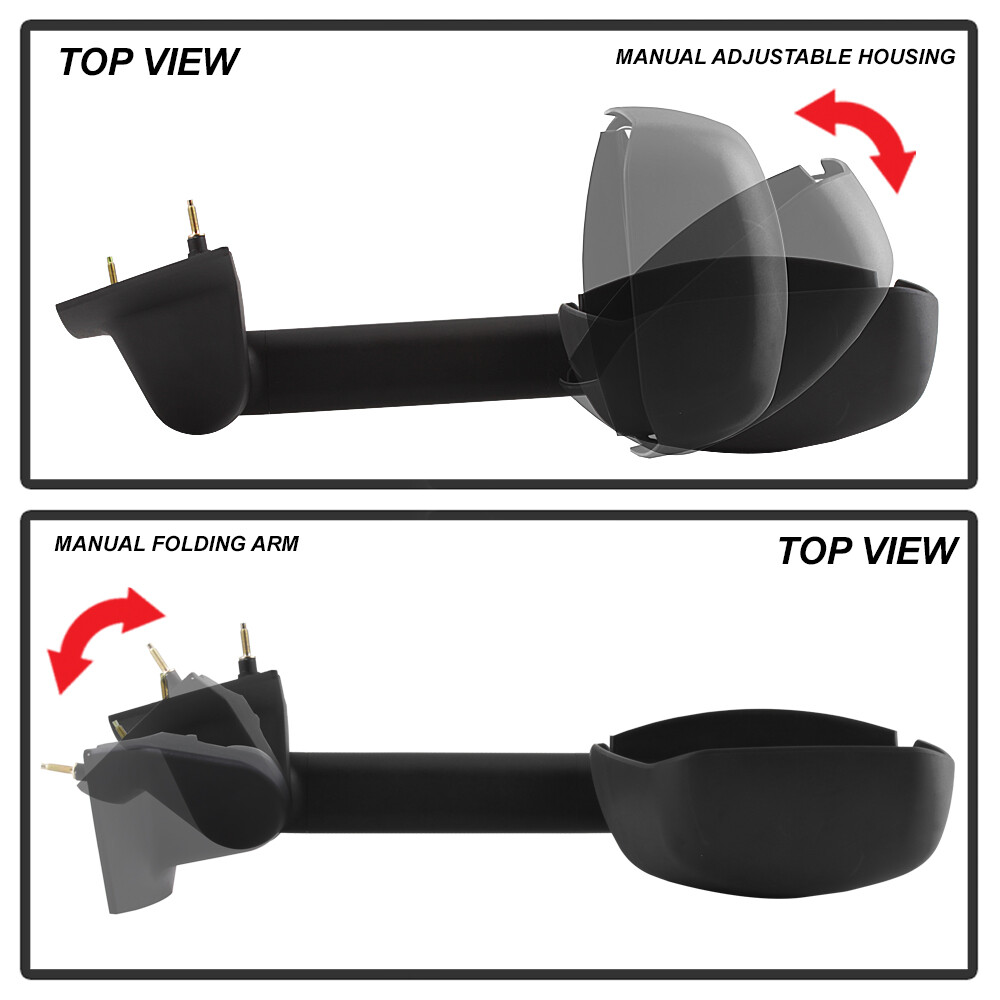 [Left,Driver Side] 2003-2017 Chevy Express/GMC Savana Van Manual Tow ...