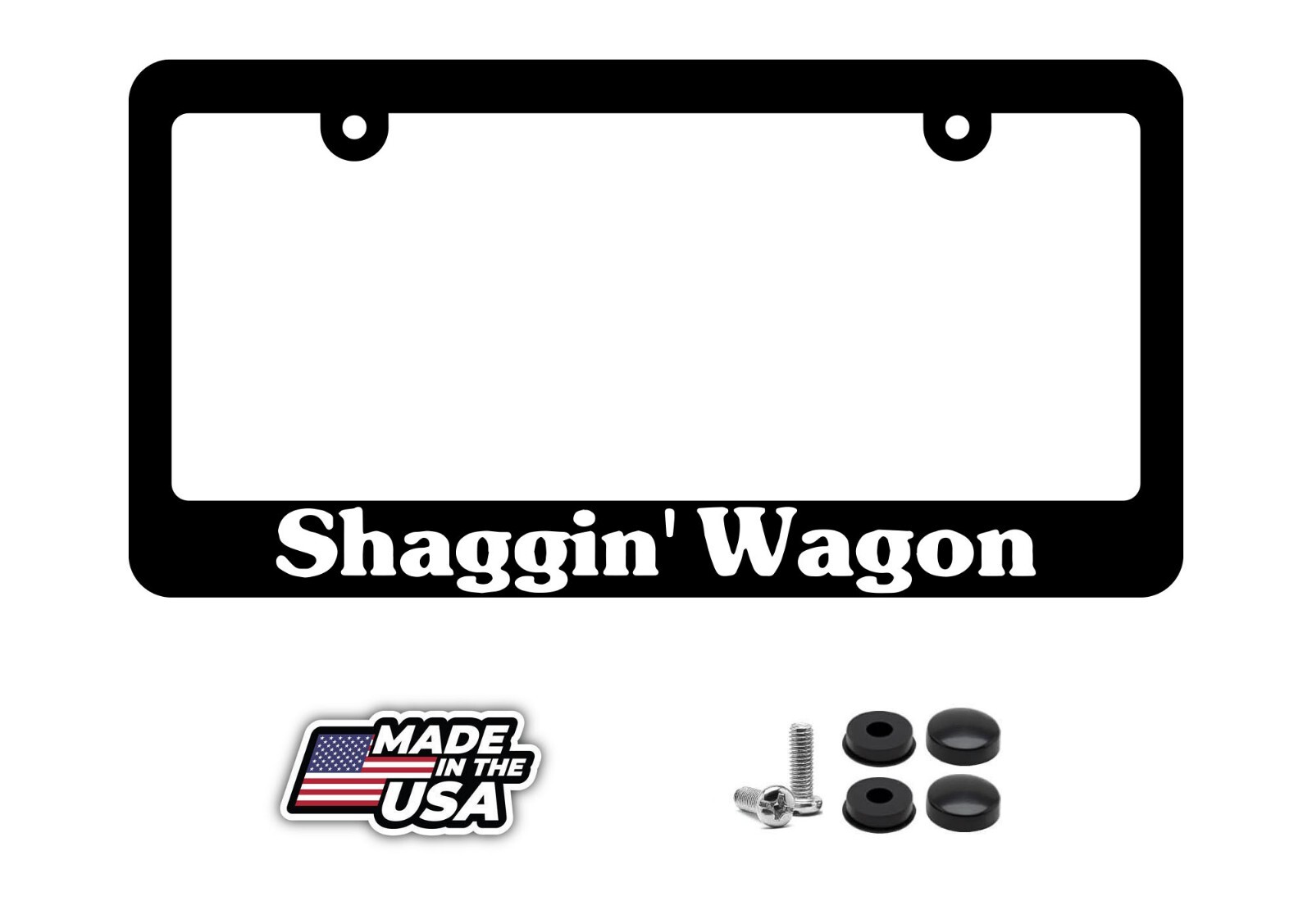 Shaggin Wagon JDM License Plate Frame Including Mounting Hardware | eBay
