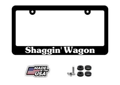 Shaggin Wagon JDM License Plate Frame Including Mounting Hardware | eBay