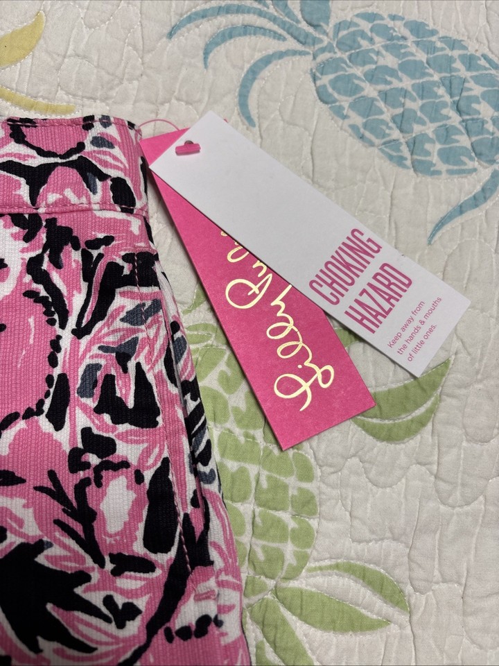 NWT Lilly Pulitzer Boys Beaumont Shorts Hanging With My Boo 2T | eBay
