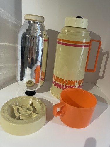 1980s Vintage Dunkin Donuts Thermos Extra Large Coffee Thermos Perfect ...