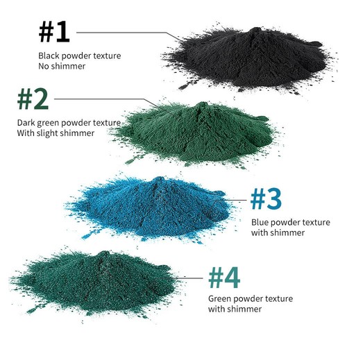 Kohl Powder Eyeliner - 4Colors Egyptian Style Eyeliner in Power Foram ...