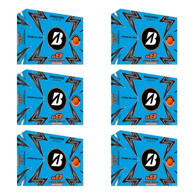 NEW Bridgestone e9 Long Drive Optic Golf Balls - 6 Dozen Orange ...