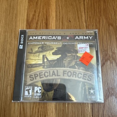 New Sealed America’s AA Army Special Forces Video Game Pc Cd-Rom T-Teen ...
