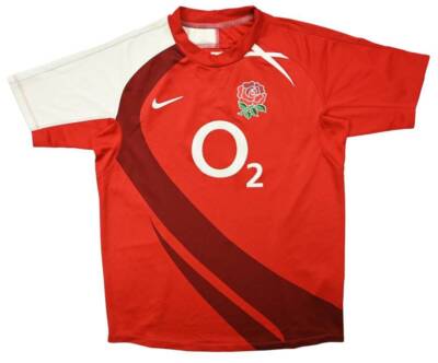 Nike ENGLAND RUGBY SHIRT TRIKOT S | eBay.de
