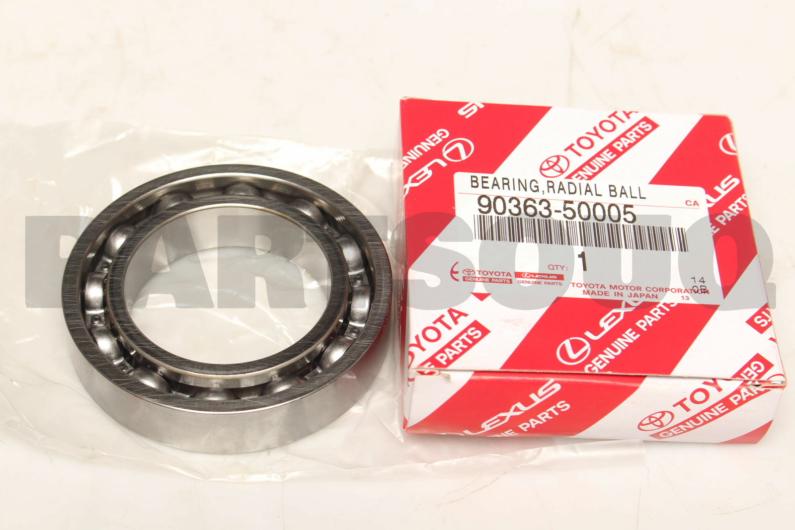 9036350005 Genuine Toyota BEARING, RADIAL BALL (FOR TRANSFER OUTPUT ...